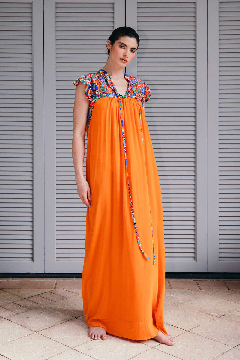 TUSCANY GOLD PALMA ELIZABETH DRESS – MODA BARONESSA