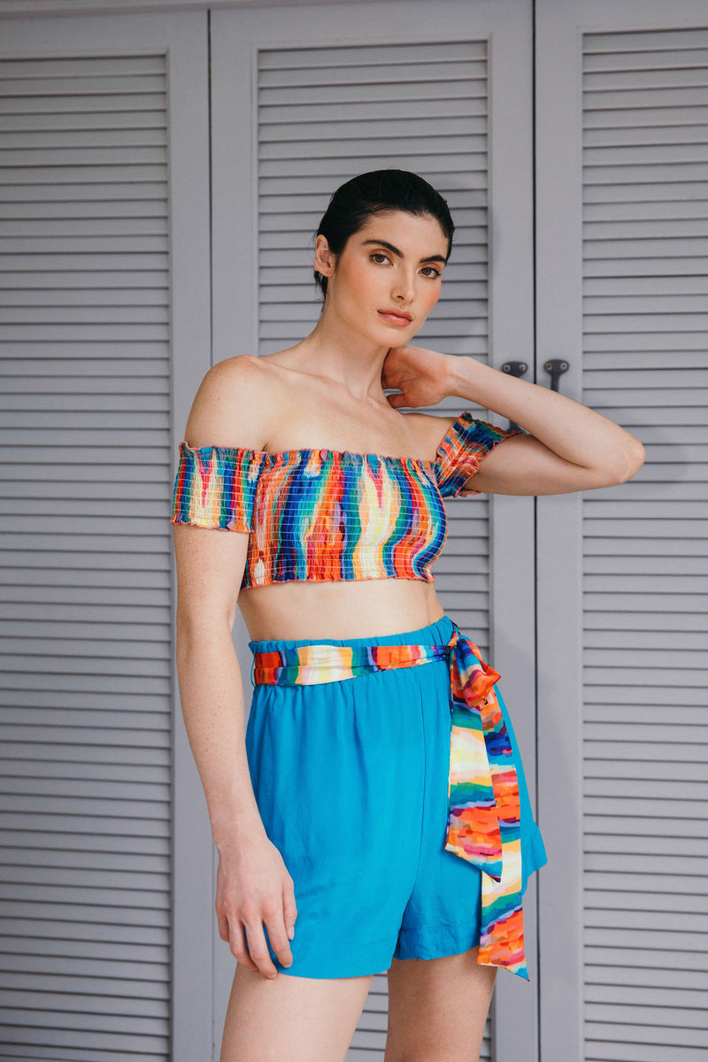 AEGEAN SEA ARI SHORT – MODA BARONESSA